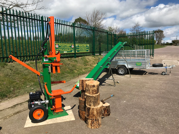 Product Feature: The 15 Ton Petrol Log Splitter for Sale at Hartnett P ...