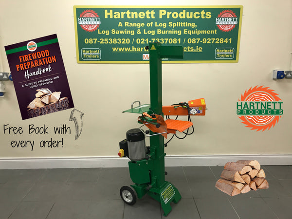 The 7 Ton Electric Log Splitter - everyone should have one! – Hartnett ...