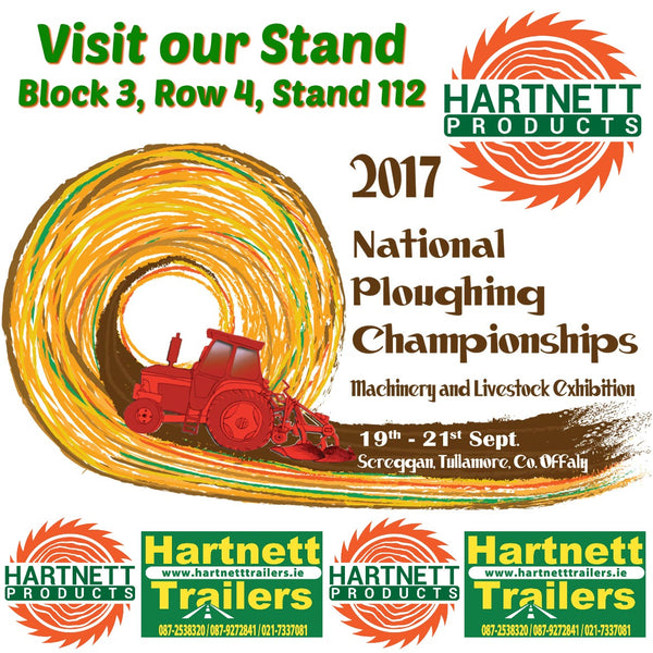 Visit our Stand at Ploughing 2017 – Hartnett Products