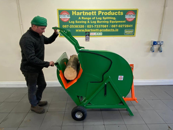 PTO Driven Log Saw Benches for Sale in Ireland – Hartnett Products