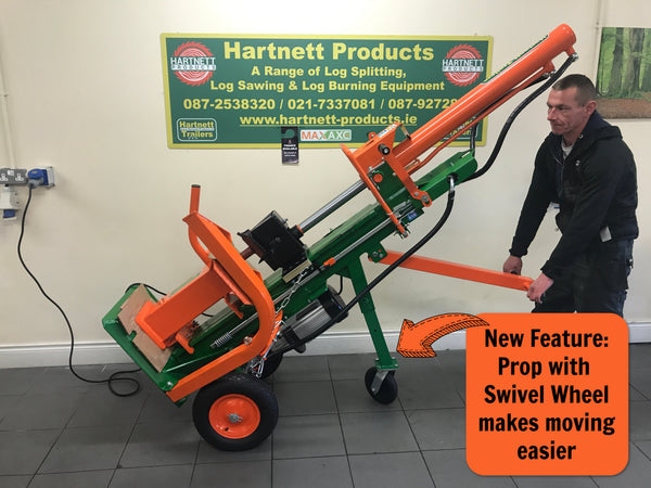 Fast and Strong Electric Log Splitter for Sale in Ireland – Hartnett ...